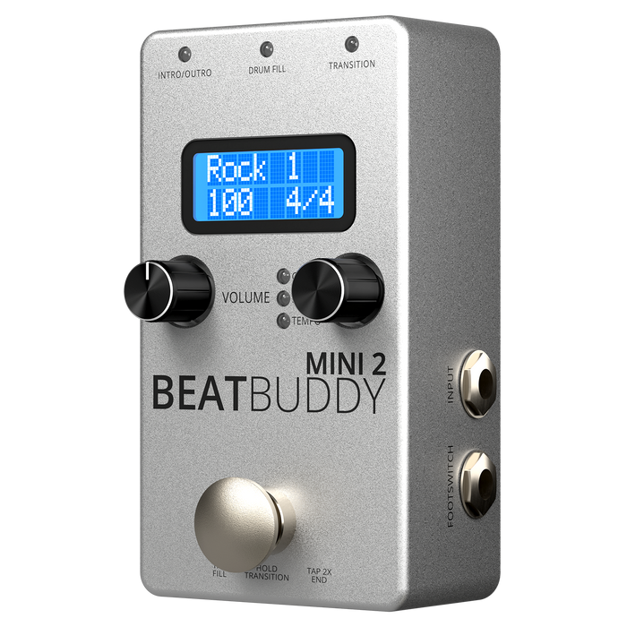 BeatBuddy MINI 2: the Compact, Versatile Drum Machine Pedal